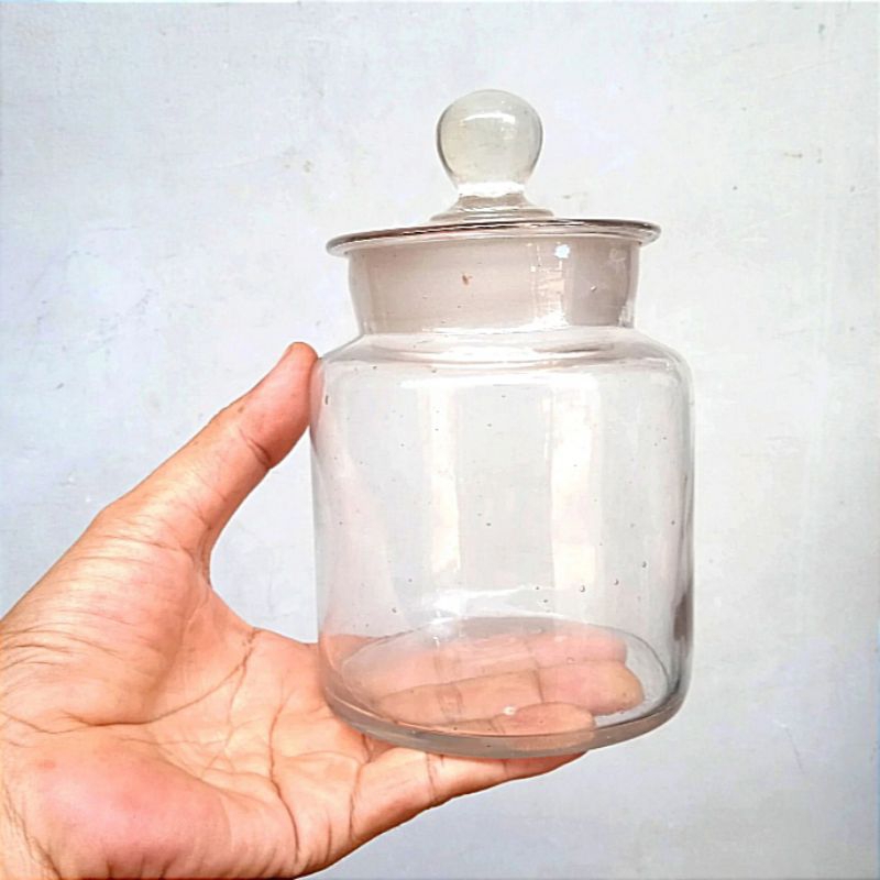 Jual Barang Jadul Toples Kaca Eropa Merk Hamburg Hermann Heye Utuh ...