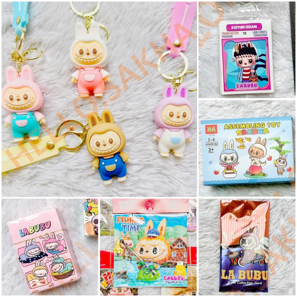 Jual MAINAN BOX CARD LABUBU KARTU FOTO PHOTO VIRAL SET KOTAK GANTUNGAN ...