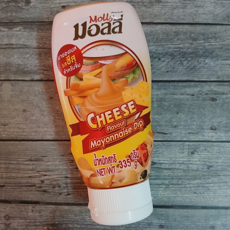 Jual Molly Mayonnaise Cheese Dip Saus Keju Bangkok Thailand | Shopee ...