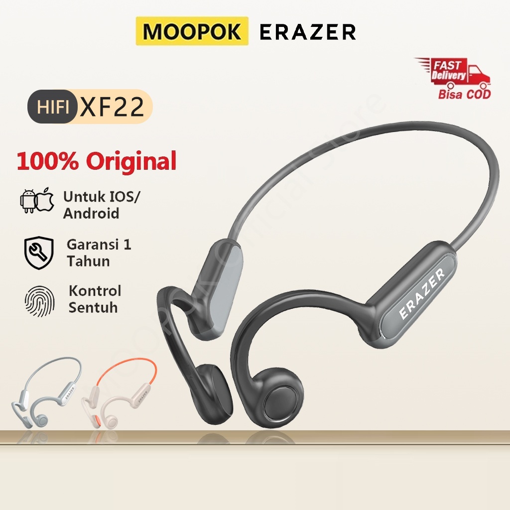 Jual MOOPOK X Lenovo Erazer XF22 Ear-hook Wireless Headset Sports ...