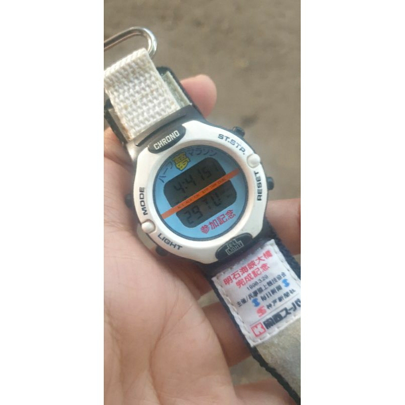 Jual Jam tangan import Jepang ori by Akashi Kaikyō ( marathon watch ...