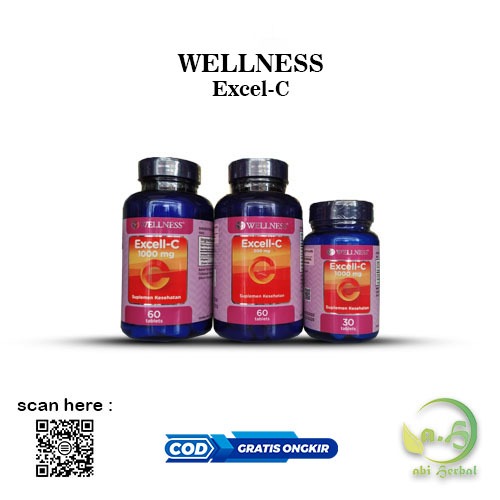 Jual Wellness Excel C 1000mg dan 500mg | Shopee Indonesia