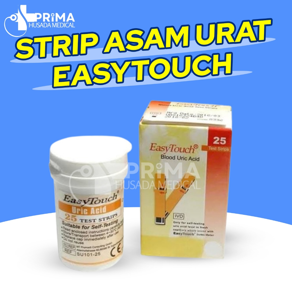 Jual Refill Strip Stik Asam Urat Easy Touch Isi 25 Pcs | Shopee Indonesia