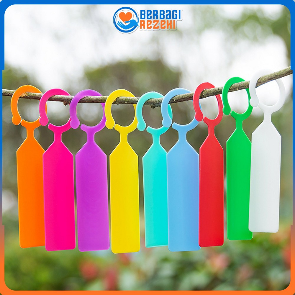 Jual Label Penanda Tanaman Hanging Ring Plant Name Tag Label Gantung ...