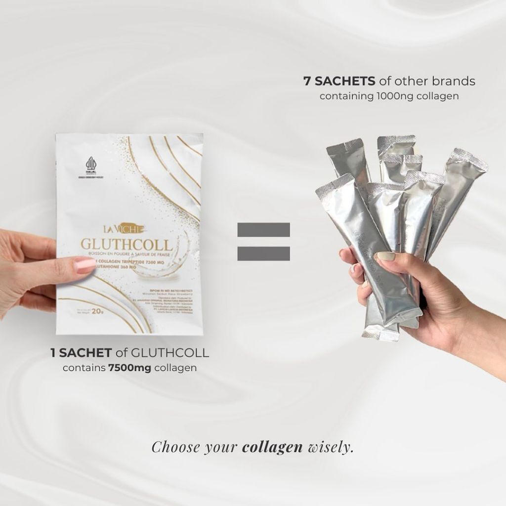 Jual La Vichi Gluthcoll "Super White & Glow" 7-28 Days Treatment I ...