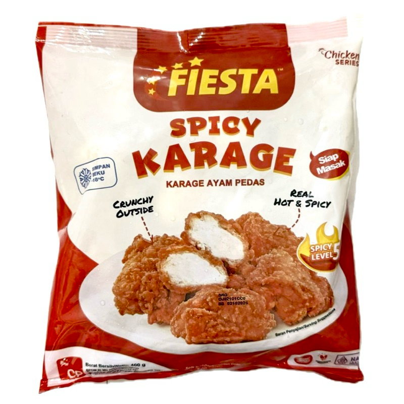 Jual Fiesta Spicy Chicken Karage 400g | Shopee Indonesia
