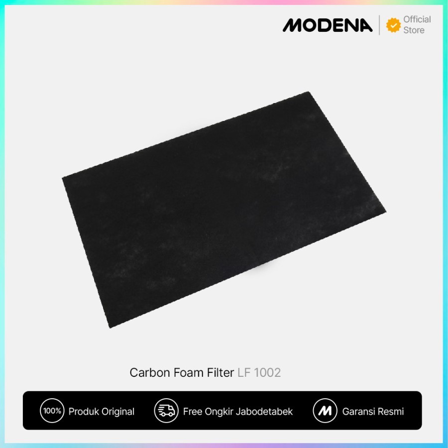 Jual MODENA GENUINE PARTS FILTER Foam carbon Cooker Hood - LF 1002 ...