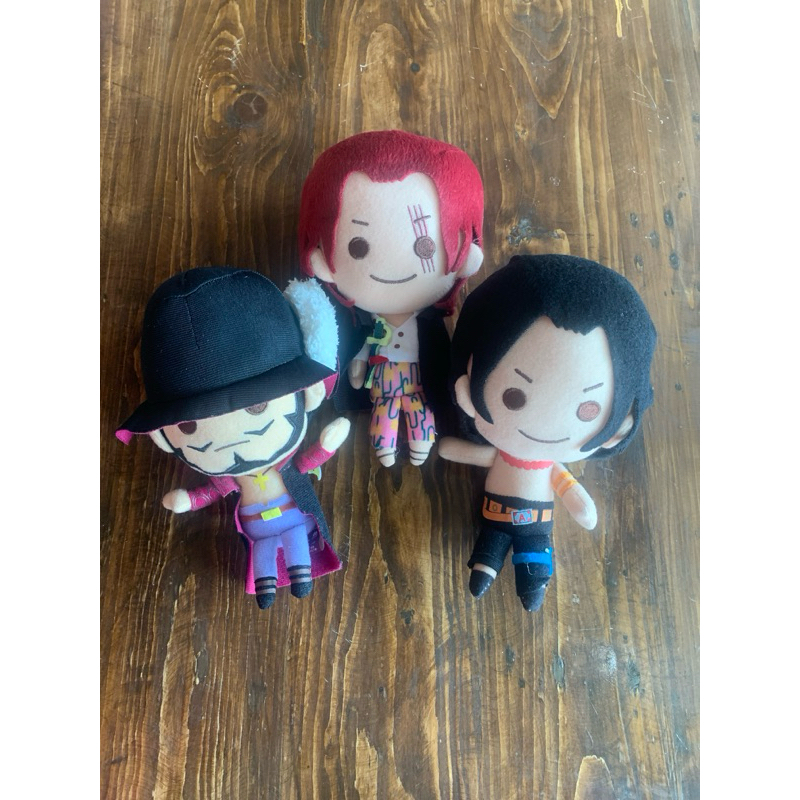 Jual One piece Mihawk portgas d ace shanks plush Ichiban Kuji Price ...