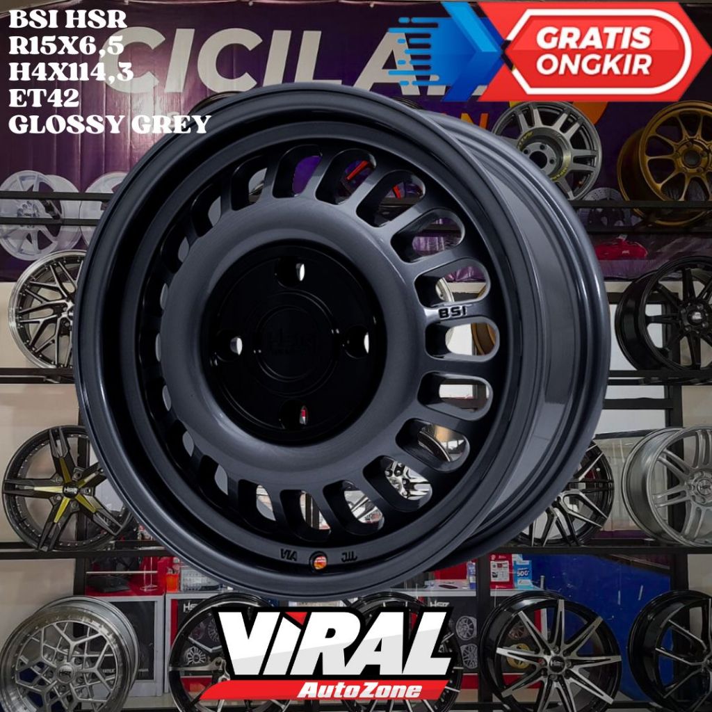 Jual Velg Mobil Ring 15 HSR BSI R15 COCOK UNTUK COLT , CARRY , KIJANG , PANTHER | Shopee Indonesia