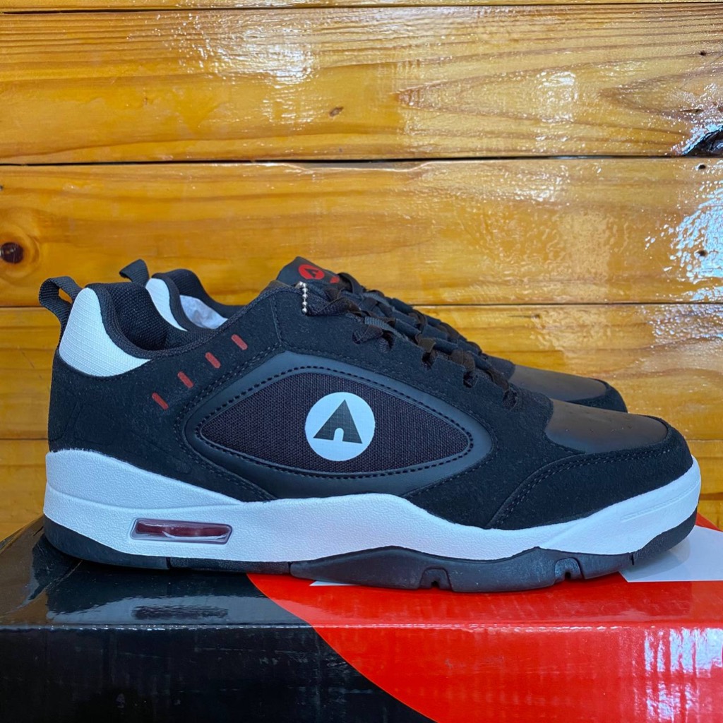 Jual TERBARU SEPATU AIRWALK PRIA Airwalk BARMER BLACK WHITE SEPATU PRIA ...