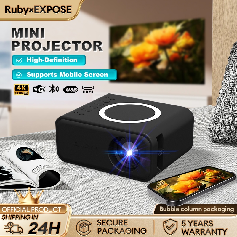 Jual Proyektor mini Portable HD Smart Projector HY300 Android 12.0 OS ...