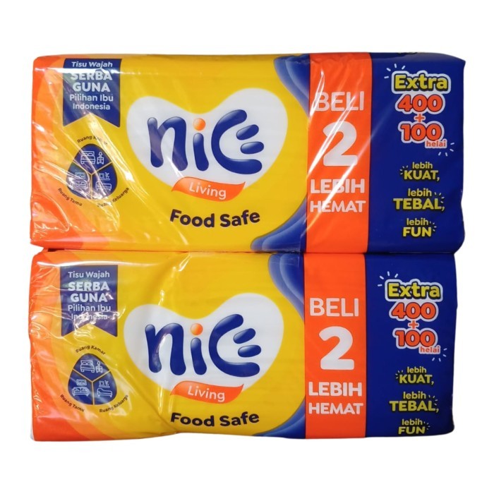 Jual TISU NICE EXTRA 400+100 (BELI 2 LEBIH HEMAT) | Shopee Indonesia