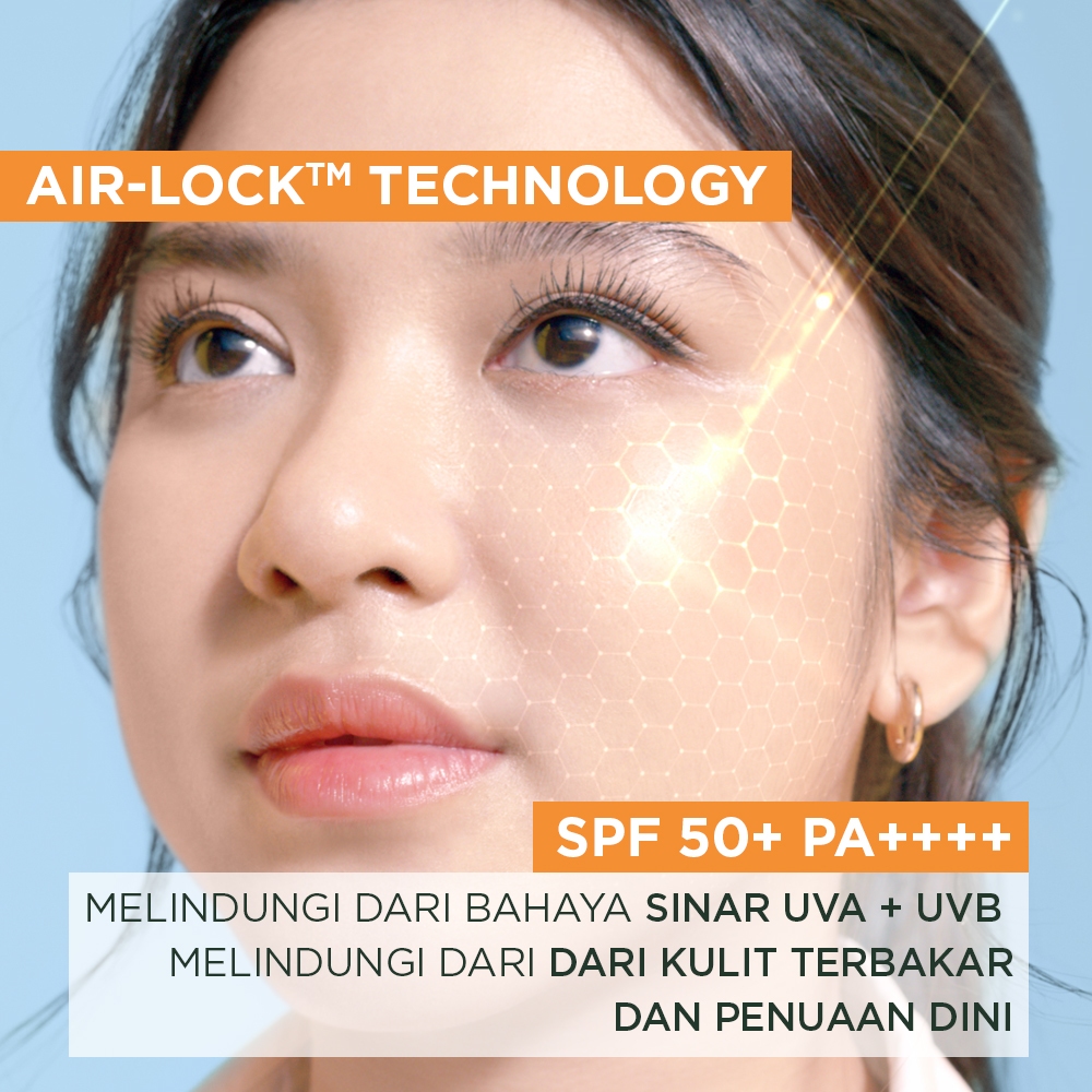 Jual GARNIER Super UV Invisible Air-Mist Sunscreen SPF50+ PA++++ 75 ml ...