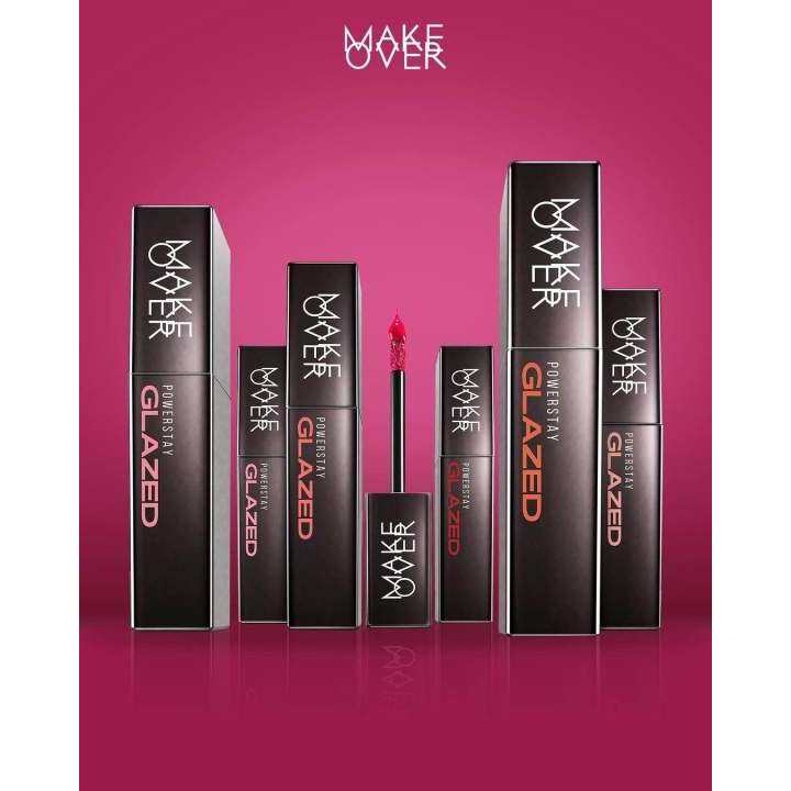 Jual (NEW) Make Over POWERSTAY GLAZED LOCK LIP PIGMENT - Plump Glazed ...