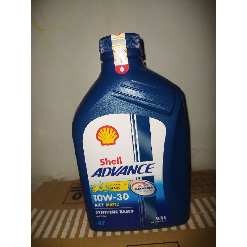 Jual Oli Shell Advance 10W-30 AX7 Matic 800 ml | Shopee Indonesia