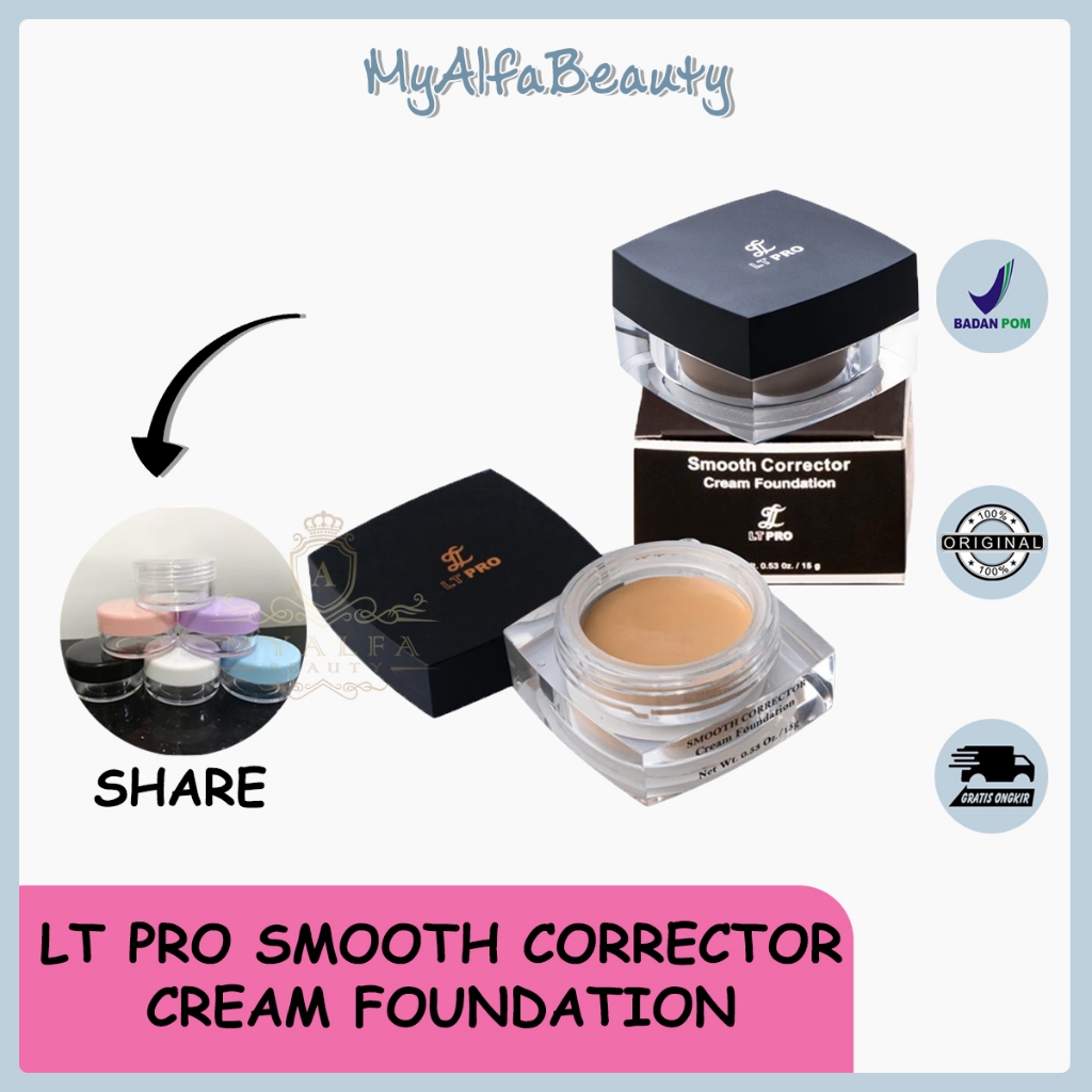 Jual LT PRO SMOOTH CORRECTOR SHARE IN JAR 100% ORIGINAL | Shopee Indonesia