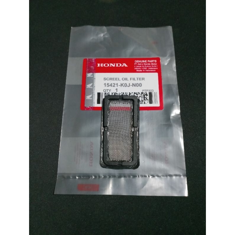 Jual FILTER SARINGAN OLI GENIO BEAT NEW SCOOPY NEW K0J SUPER | Shopee ...