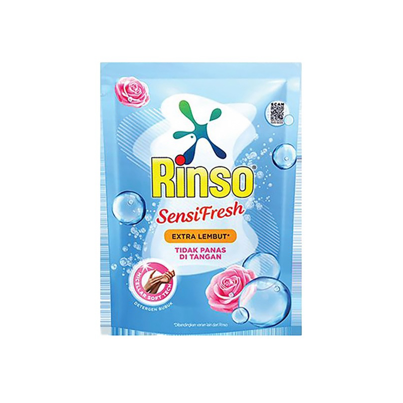 Jual [RF] Rinso Sensi Fresh Detrjen Cair Extra Lembut Refill 360ML ...