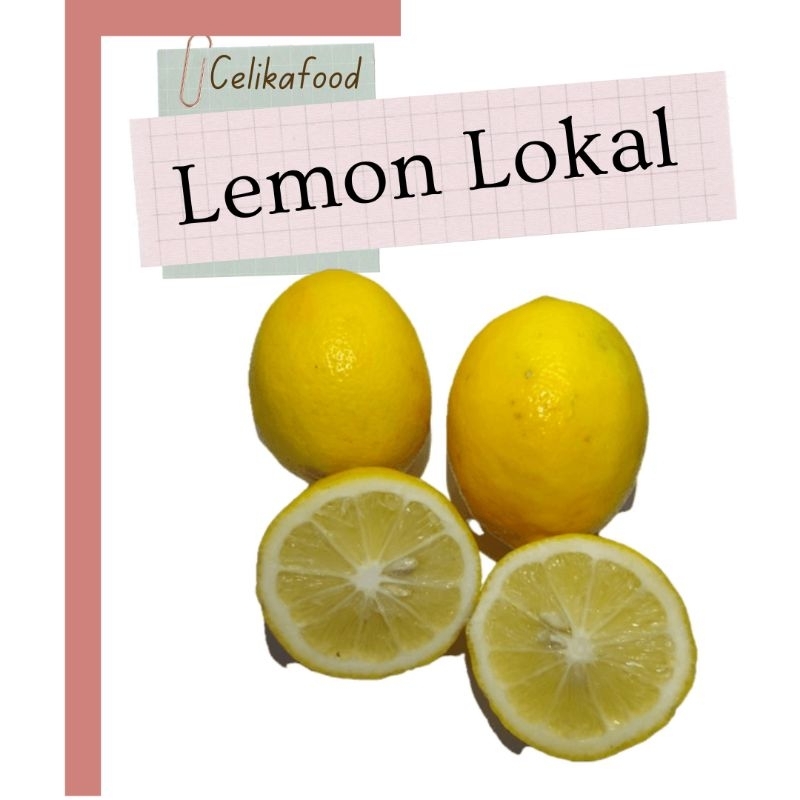 Jual Buah Jeruk Lemon Lokal 250gr Orange Fruit | Shopee Indonesia