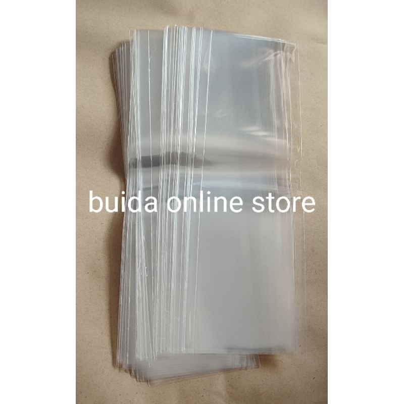 Jual Ecer Plastik Bening Plastik Kaca ukuran 7x25 cm kemasan kartu ...