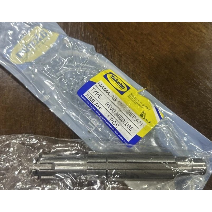 Jual TAKEHO AS GEAR / GIR DEPAN / COUNTER SHAFT MOTOR REVO ABSOLUTE ...