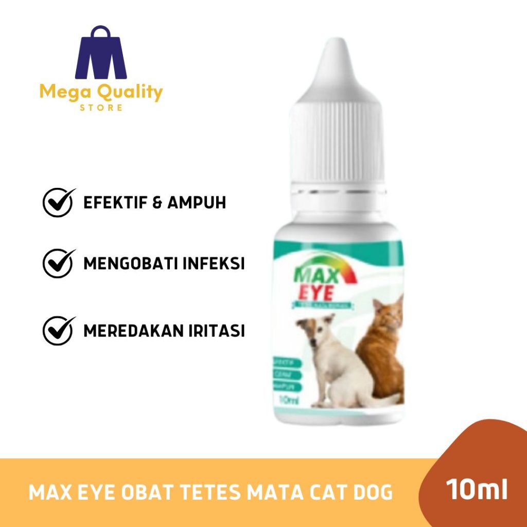 Jual Max Eye Obat Tetes Mata Kucing dan Anjing 10ml | Shopee Indonesia