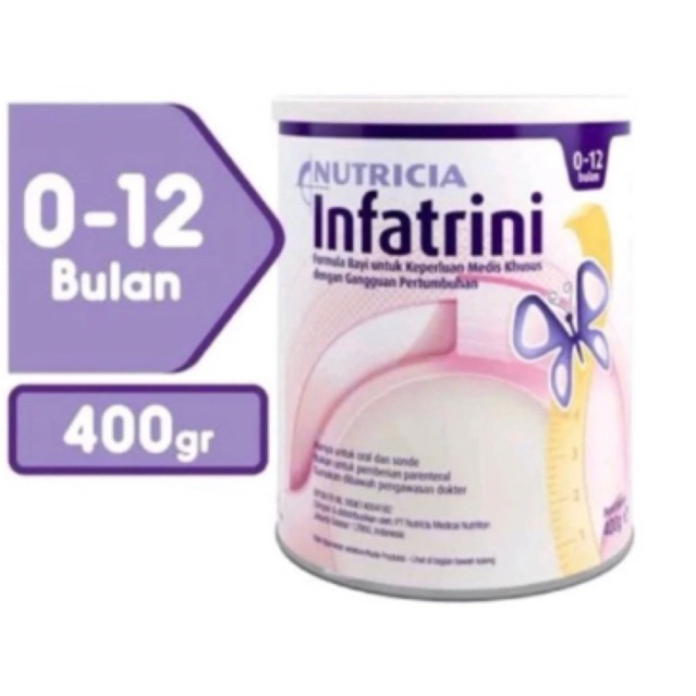 Jual Infatrini powder nutricia 0-12 bulan 400 gr kaleng | Shopee Indonesia