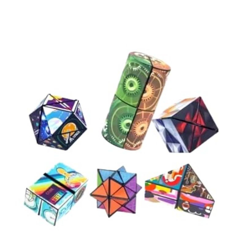 Jual {JY} Mainan Peran Kubus Flip Puzzle Ajaib 3D Cube Anak Anak ...