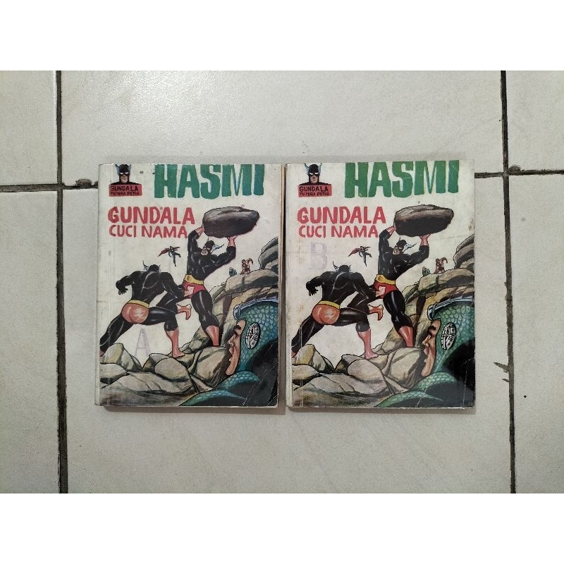 Jual Komik Superhero Indonesia Klasik Gundala Cuci Nama (Full Set Lengkap), karya Hasmi | Shopee ...