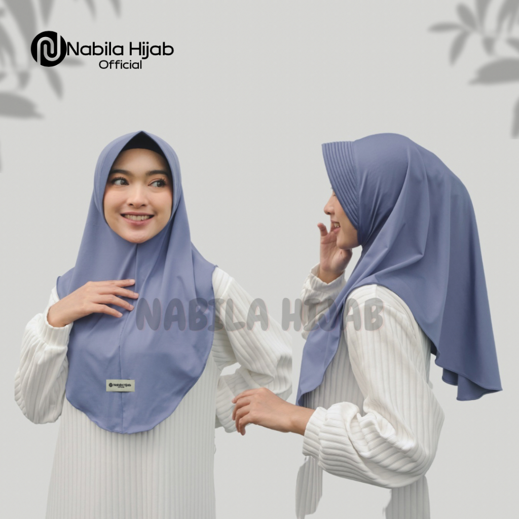 Jual NABILA HIJAB - Jilbab Bergo Hamidah Jersey Size M // Hijab Instan Daily Matt Jersey ...