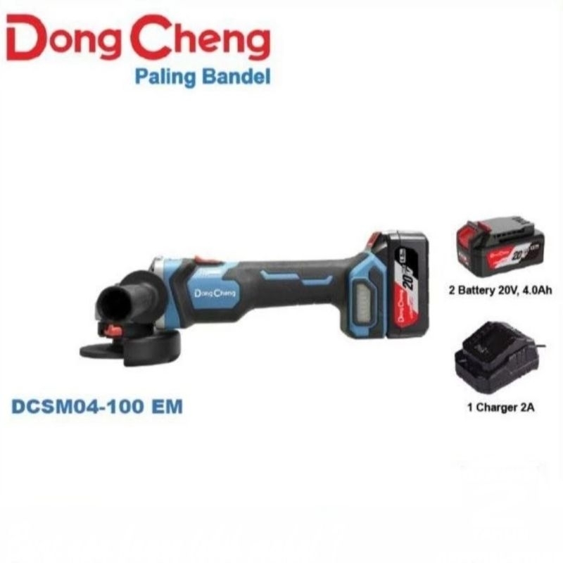 Jual DONGCHENG DCSM 04-100 GERINDA CORDLESS 20V Variable Speed | Shopee ...