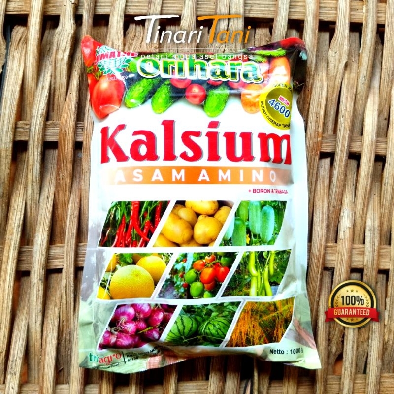 Jual ORIHARA Asam Amino + Calsium + Boron + Tembaga, Anti Layu Rontok ...