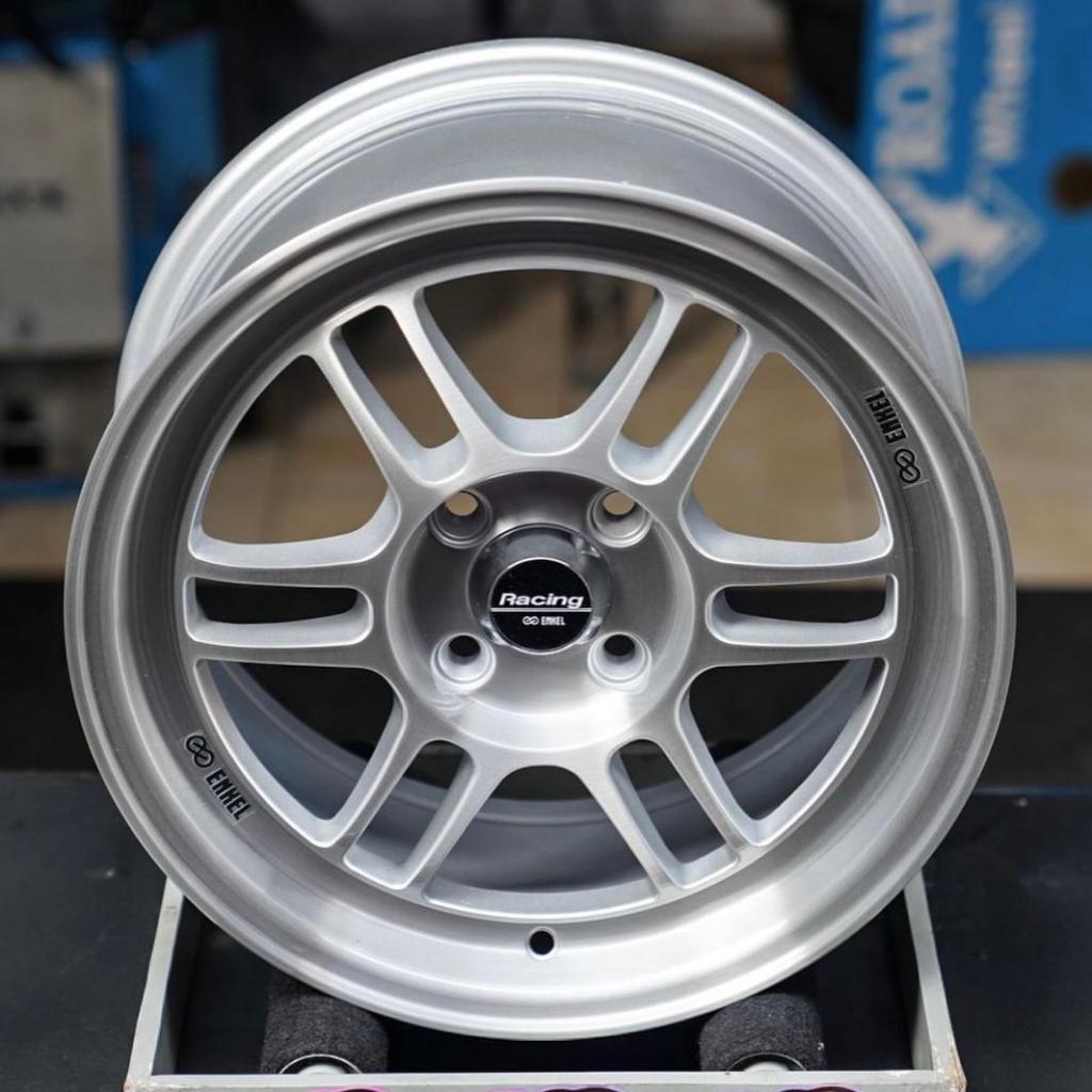 Jual VELG ENKEI RPF1 R15 PCD 4x100 LEBAR 7 ET 38 WARNA SILVER BRUSH - VELG MOBIL TIE ROD WHEELS ...