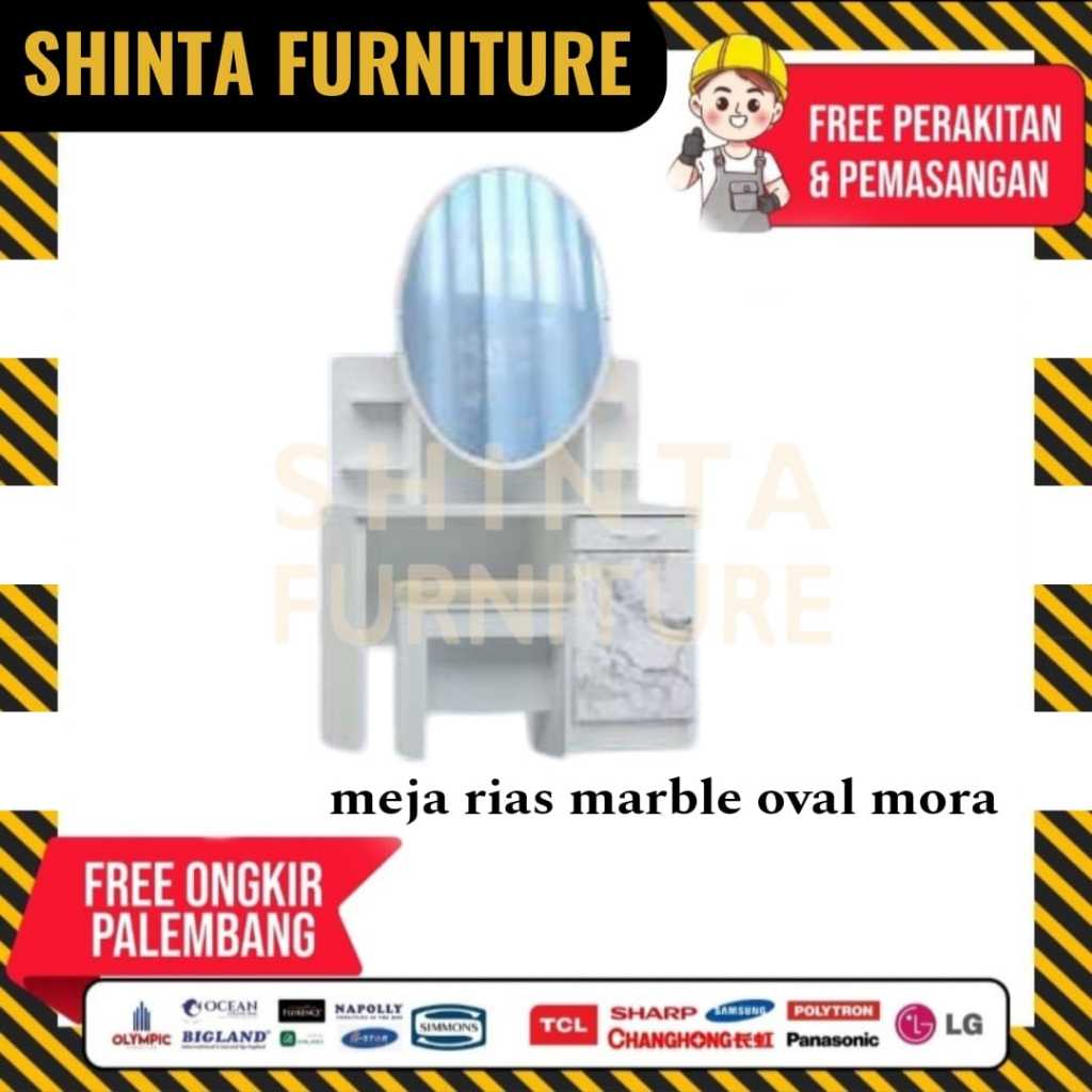 Jual meja rias marble meja rias mora olympic dus meja rias putih ...