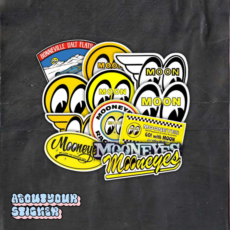 Jual Sticker pack MOONEYES isi 12pcs | Shopee Indonesia