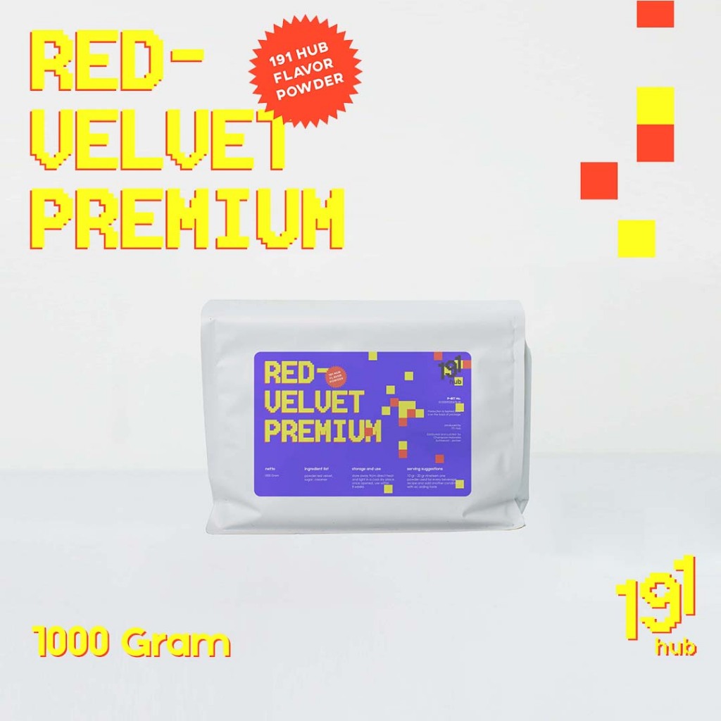 Jual red velvet premium flavour powder | 191 hub | Shopee Indonesia