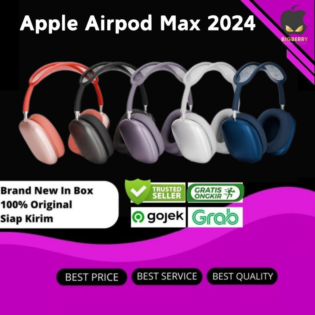 Jual Apple AirPods Max 2024 USB-C Charging Midnight Starlight Purple ...