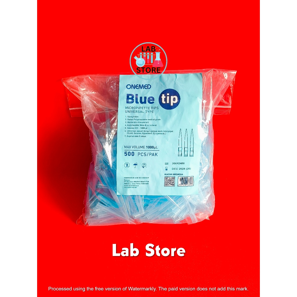Jual Bluetip Onemed / Blue Tip Onemed Ecer Per Pcs | Shopee Indonesia