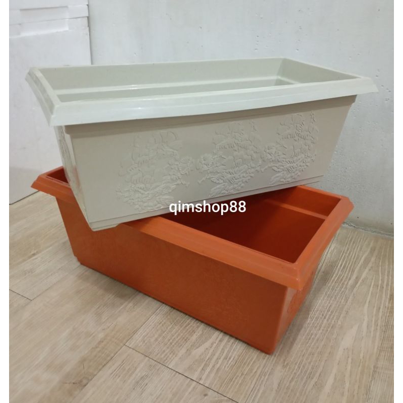Jual Pot Persegi Panjang 6655 / Pot Petak / Pot Tanaman / Pot Plastik ...
