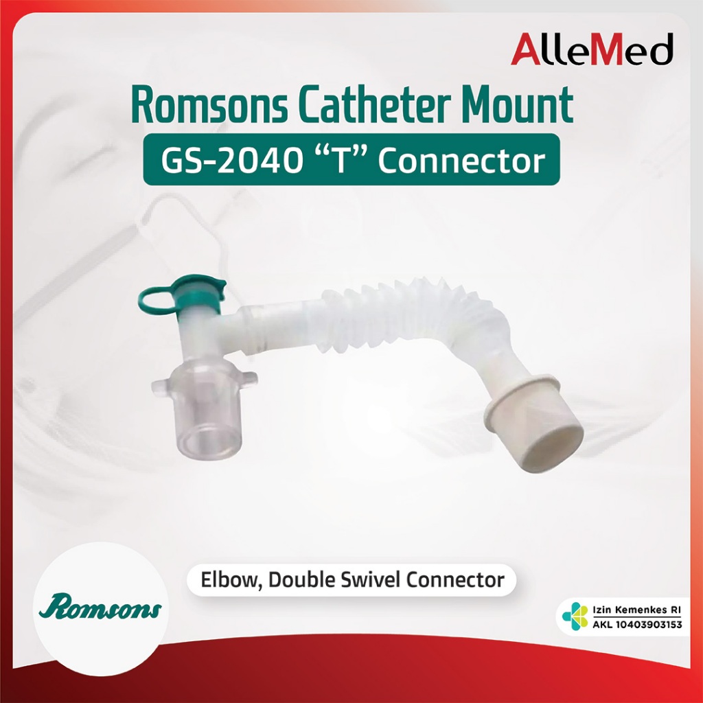 Jual Romsons Catheter Mount T Connector | Shopee Indonesia