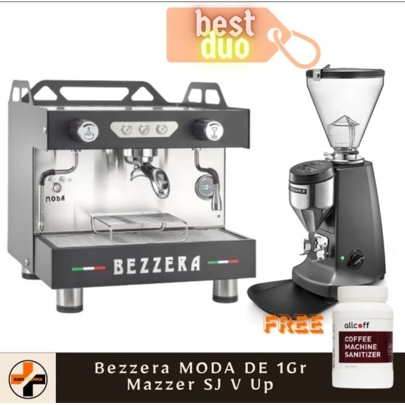 Jual Peket Mesin Kopi Best Duo BEZZERA MODA DE 1G Grinder MAZZER Super ...
