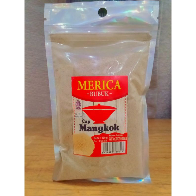 Jual Cap Mangkok Merica Bubuk 100 Gram | Shopee Indonesia