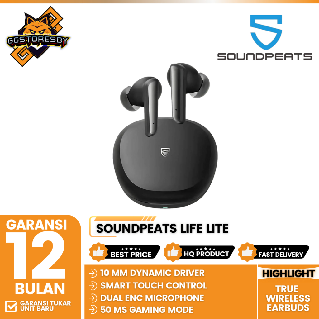 Jual SoundPEATS Life Lite True Wireless Earbuds | Shopee Indonesia