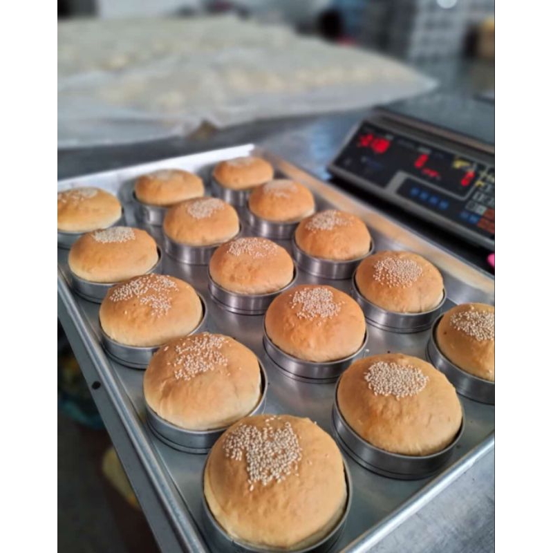 Jual Roti Burger Roti Tawar Roti Bulat Roti Burger Toping Wijen ...