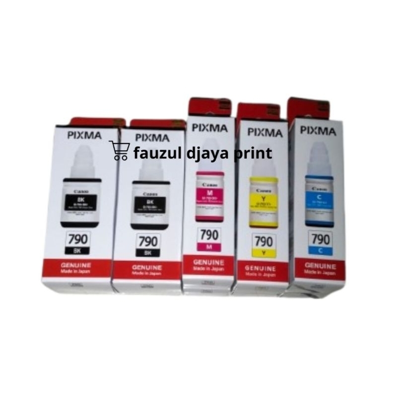 Jual TINTA PRINTER CANON PIXMA 790 PREMIUM SATU SET | Shopee Indonesia