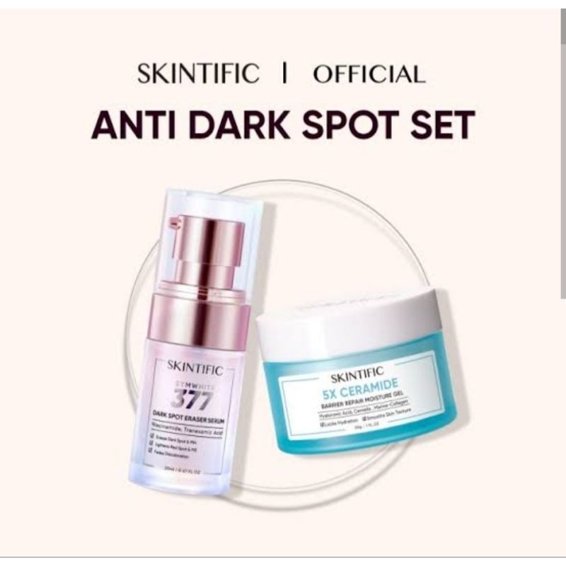 Jual Skintific ANTI DARK SPOT SET/Paket Basic Anti Dark Spot Set, ampuh ...