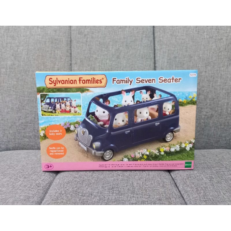 Jual Sylvanian Families 5274 Family Seven Seater Van Original - Mainan ...