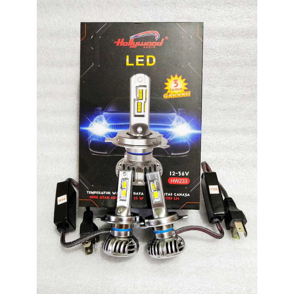 Jual BOHLAM BOLHAM LED SOKET H4 TERANG 1 WARNA PUTIH BAIK DIKELASNYA LAMPU UTAMA BESAR DEPAN ...