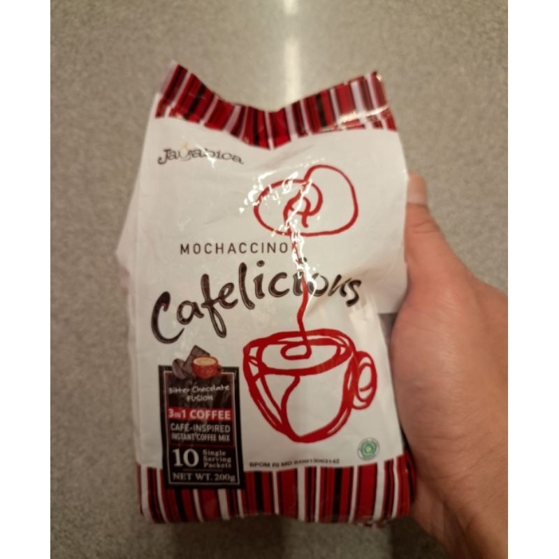 Jual JAVABICA CAFELICIOUS MOCHACCINO ISI 10x20GR PER PACK | Shopee ...