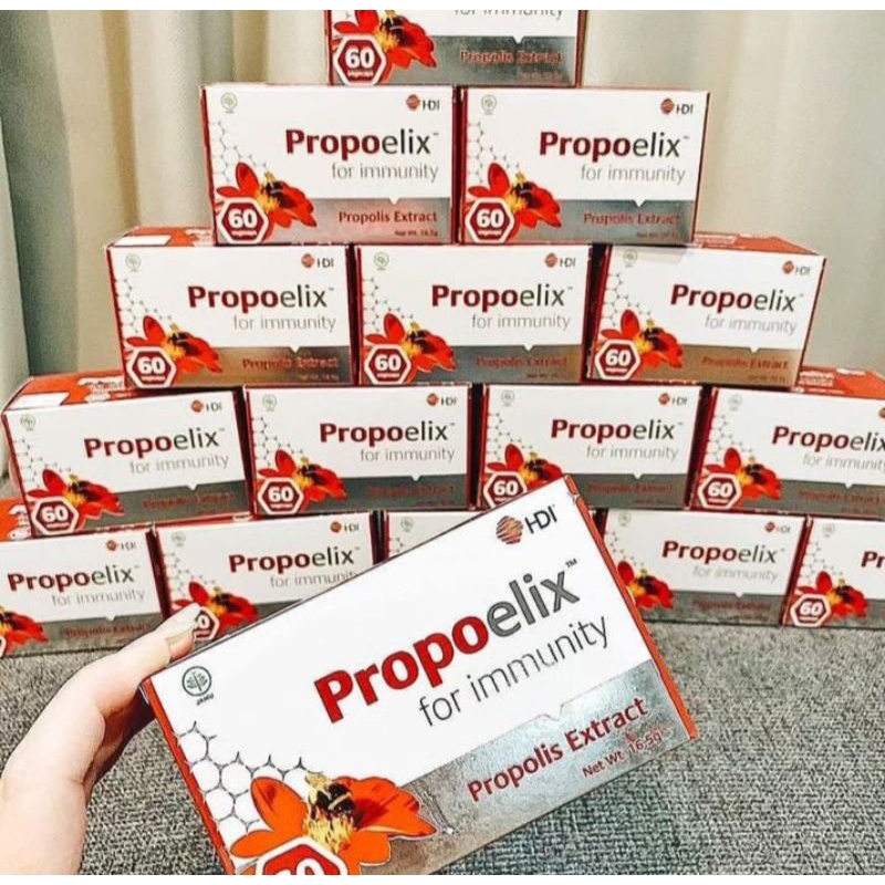 Jual propoelix for immunity 60, 30,10 kapsul original juni 2025 ...
